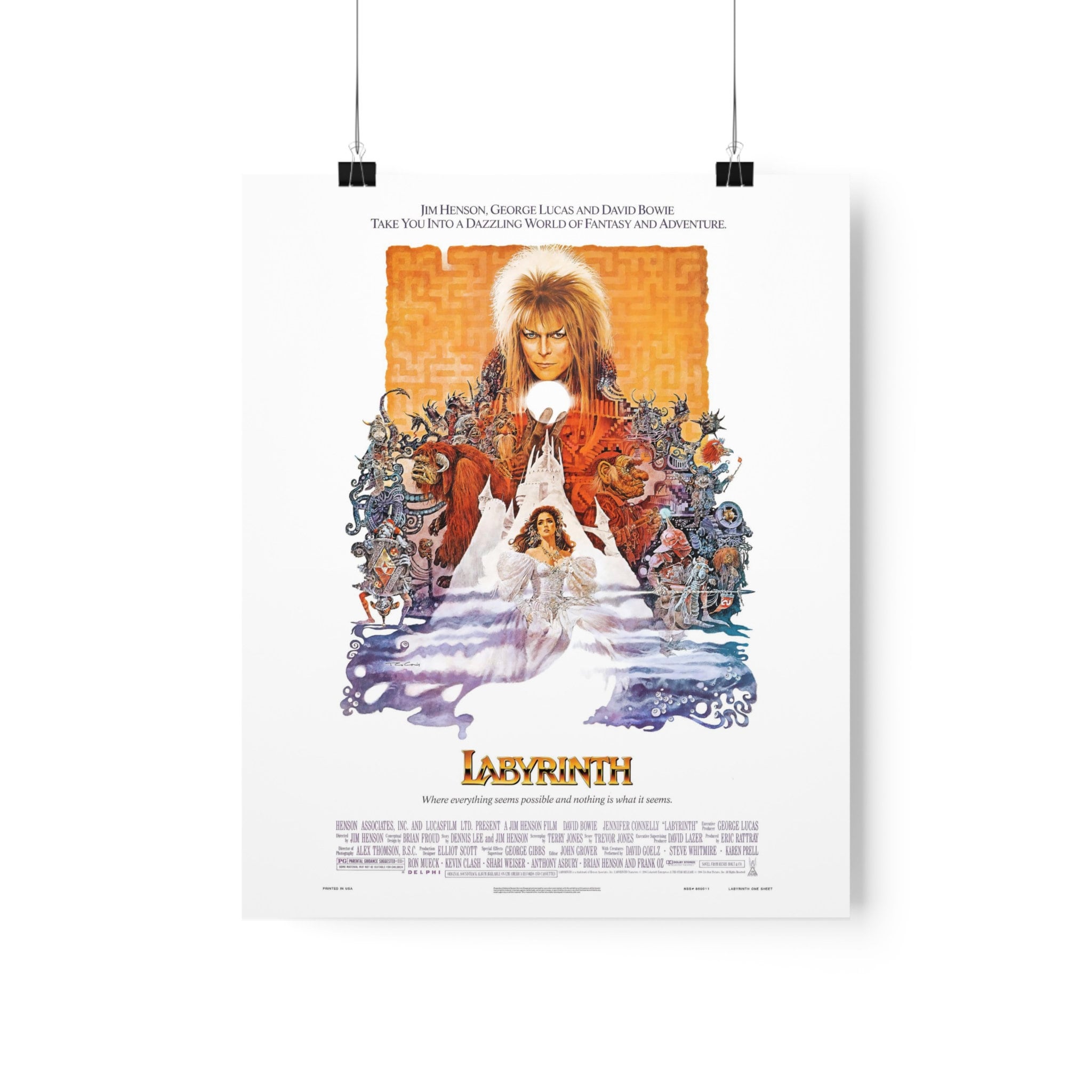 Labyrinth 1986 Poster