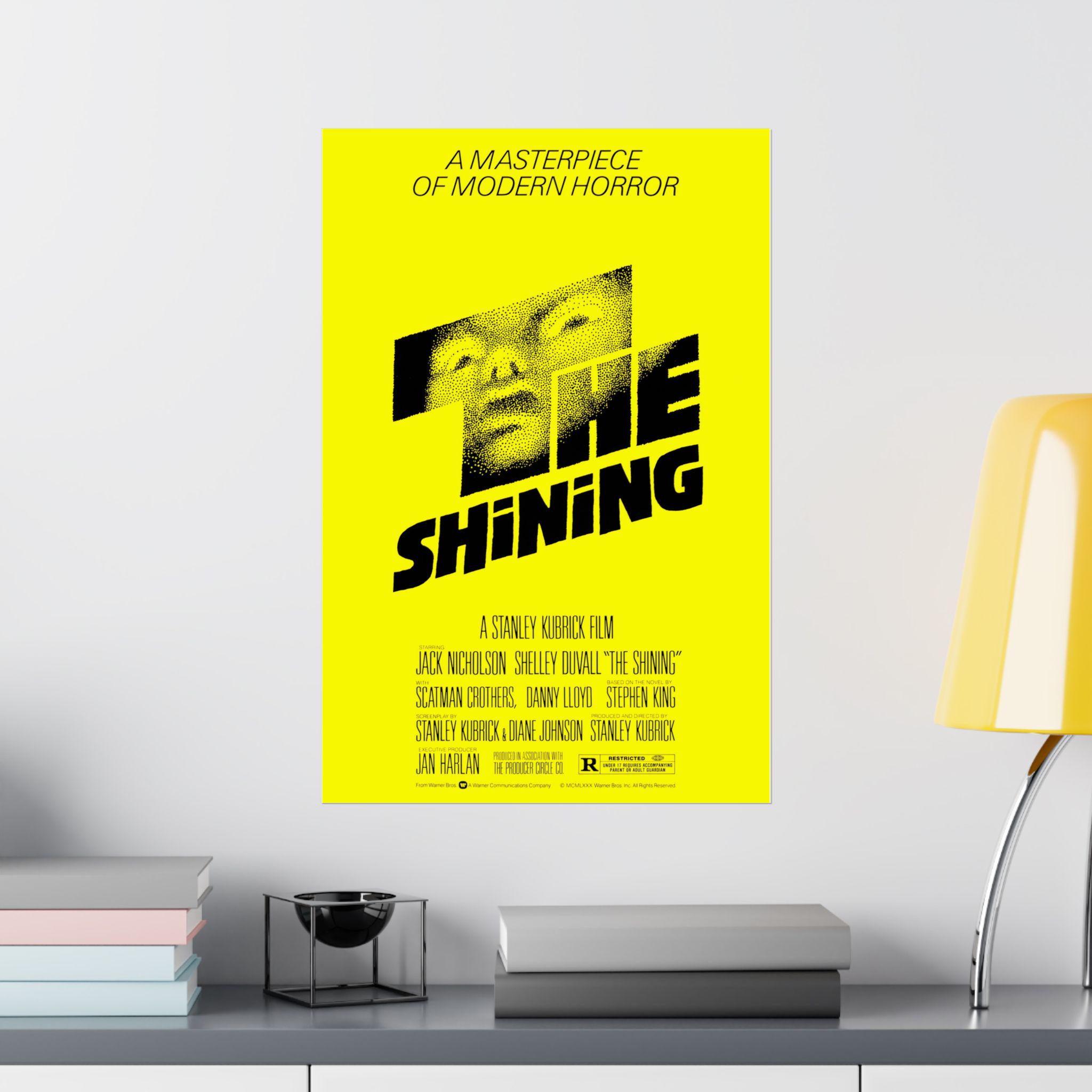The Shining (1980) Classic Movie Poster Jack Nicholson Stanley Kubrick ...