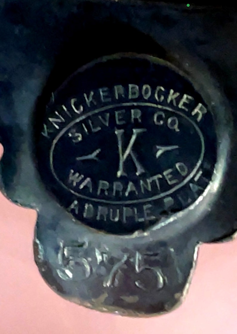 19th Century Knickerbocker Silver Co. Bride Basket Vintage | Etsy