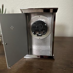 Movado Mantle Alarm Clock | Movado Desk Clock | Movado Quartz Movement ...