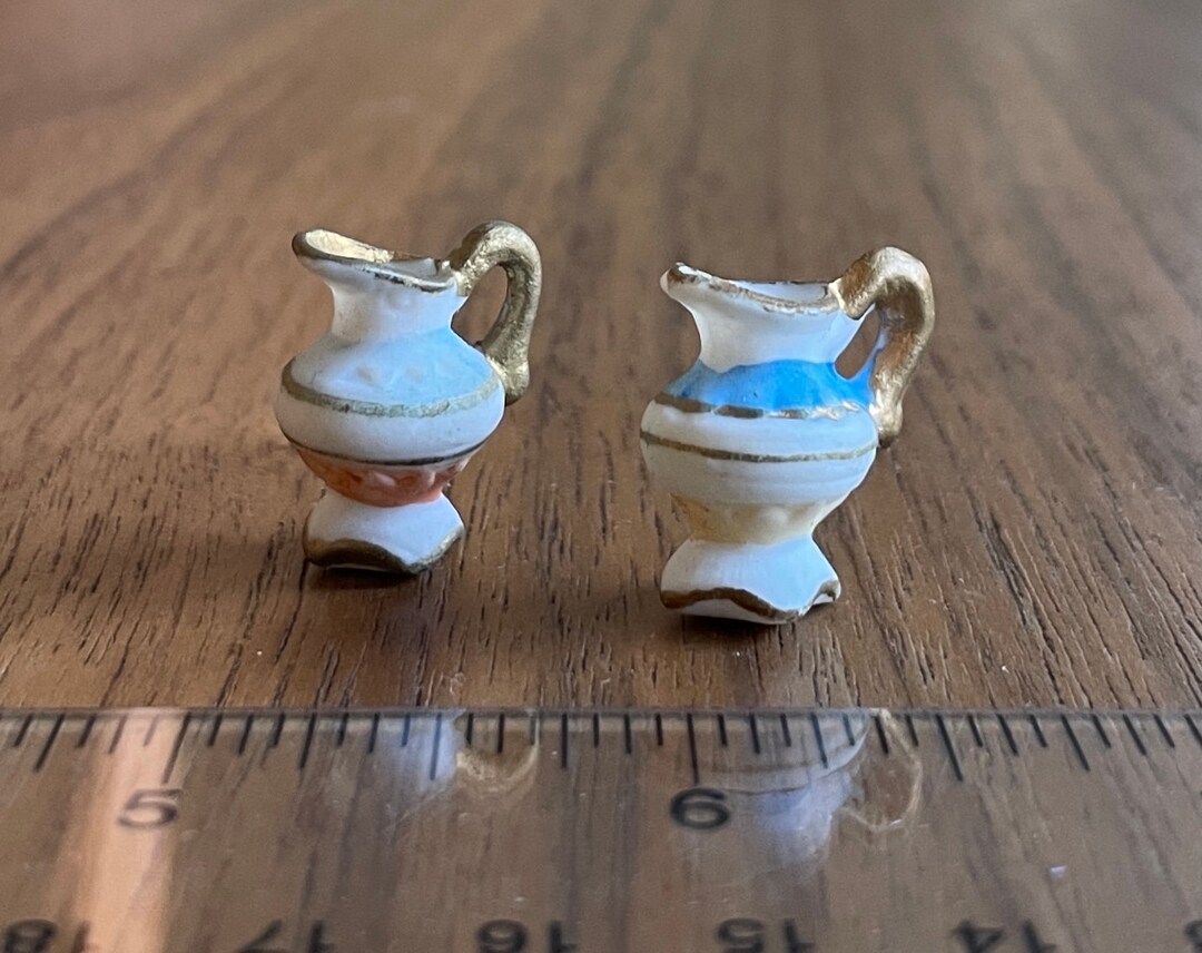 Miniature Dollhouse Pitchers | Miniature Dollhouse Urns - Etsy