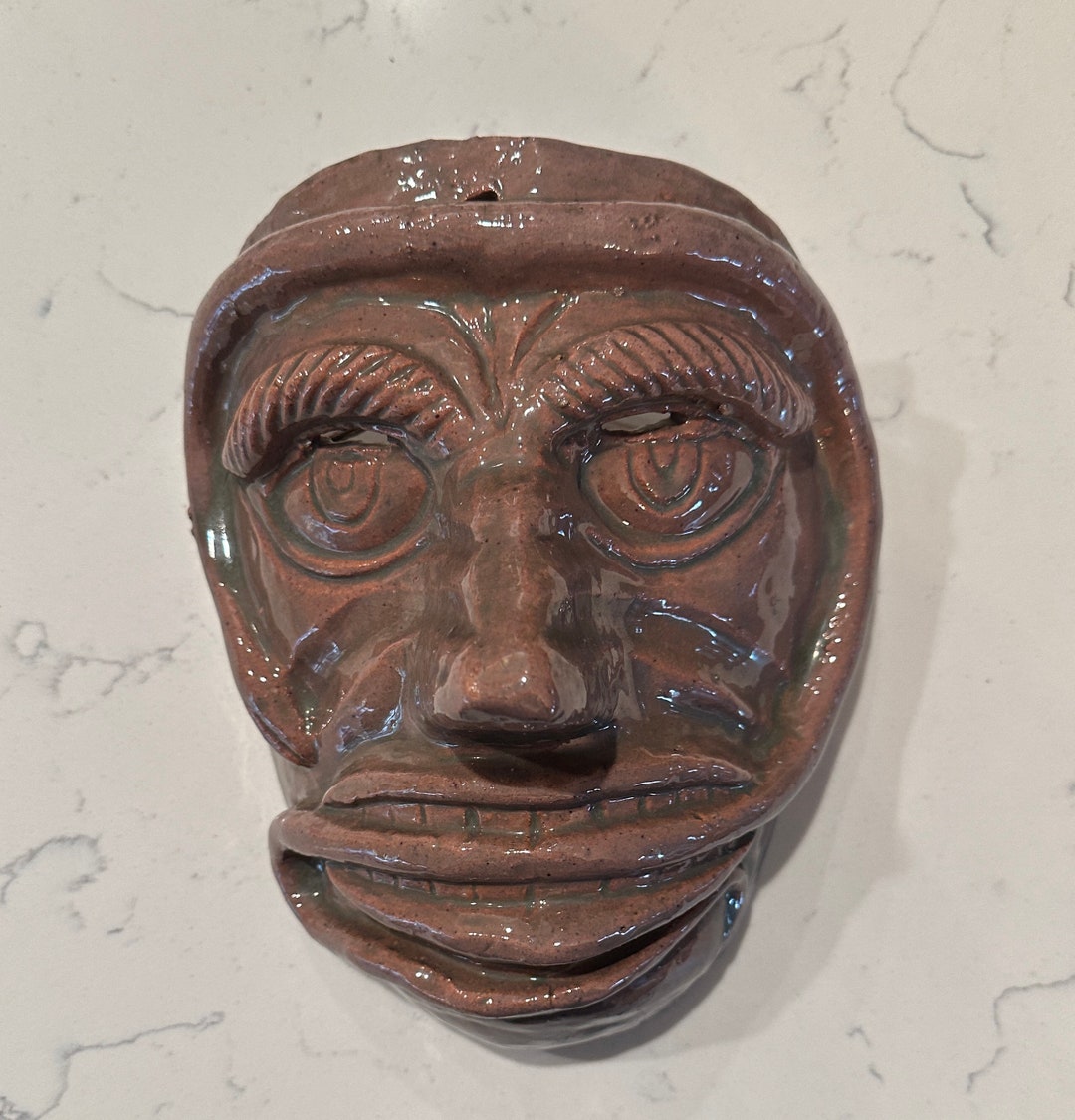 Vintage MCM Wall Mask | Decorative Wall Mask | MCM Wall Art - Etsy