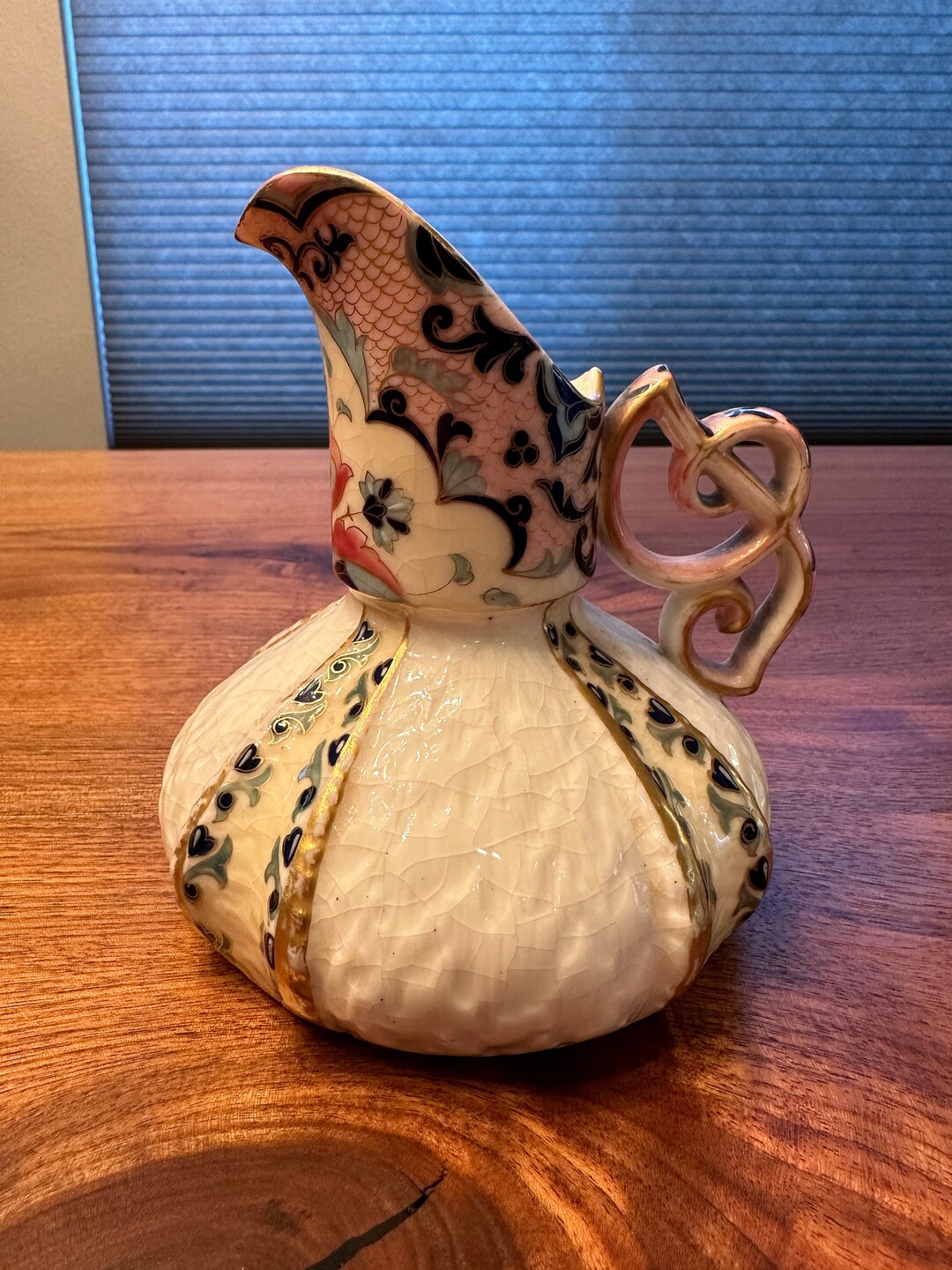 Antique Carlsbad Porcelain Small Pitcher - Etsy