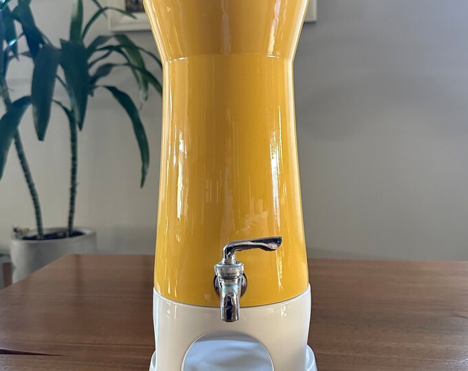 Mikasa Duplex by Ben Seibel Samovar Yellow Beverage Dispenser | 1970s ...