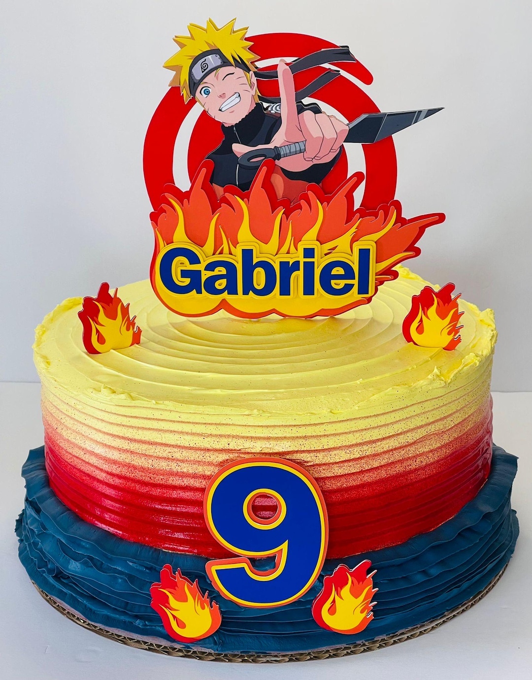 Naruto Cake Topper, Naruto Cake Topper, Naruto Party Decor, Naruto ...