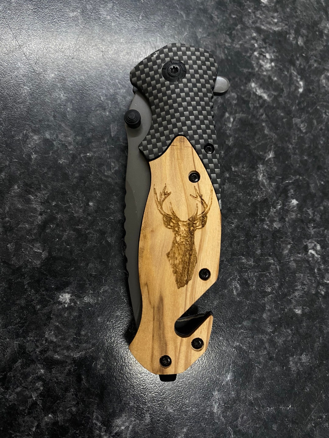 Custom Laser Engraved Utility Knife for Groomsmen Gift, Graduation Gift ...