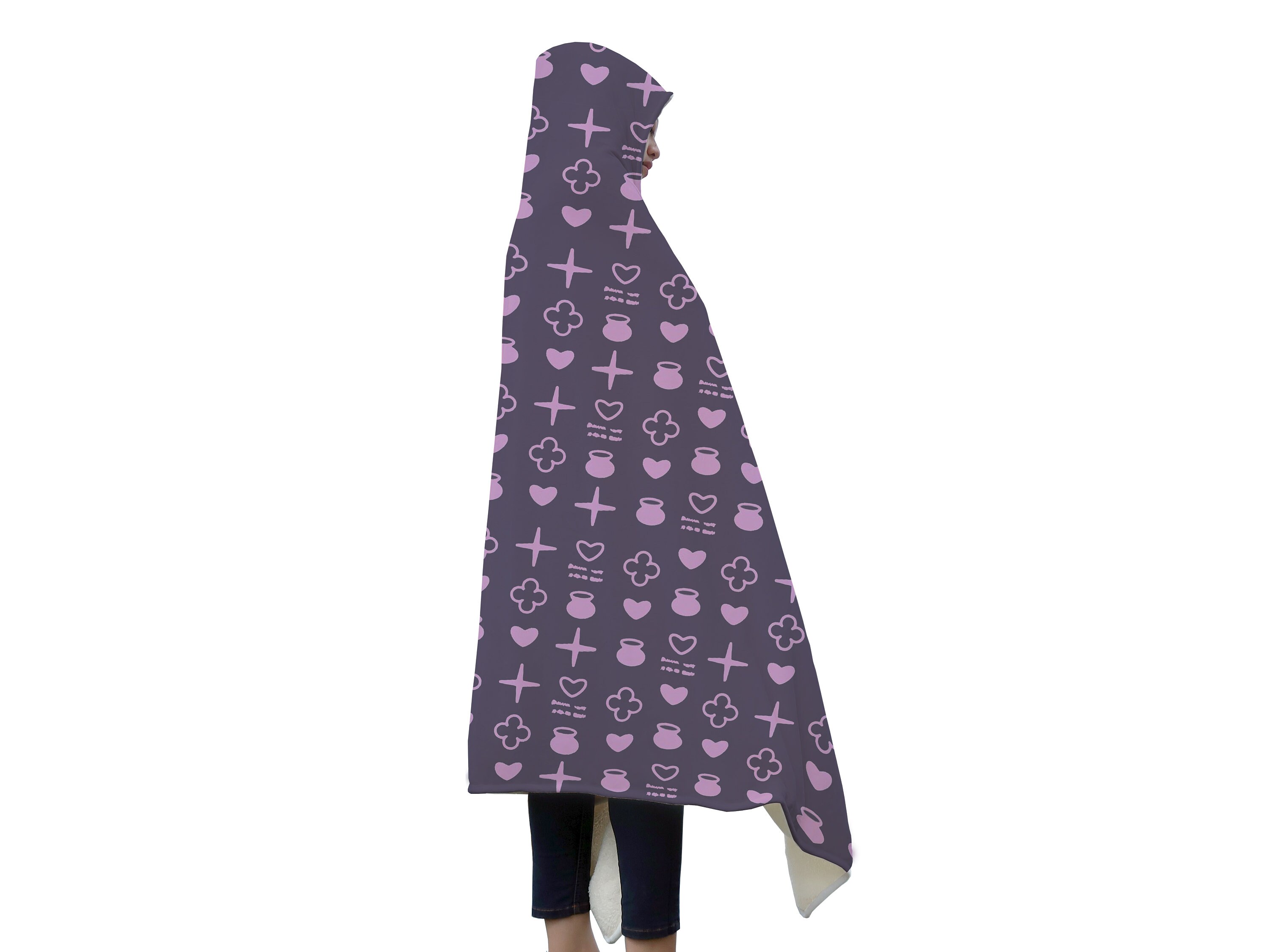 Ninomae Ina'nis Hooded Blanket All Over Print Fleece | Etsy