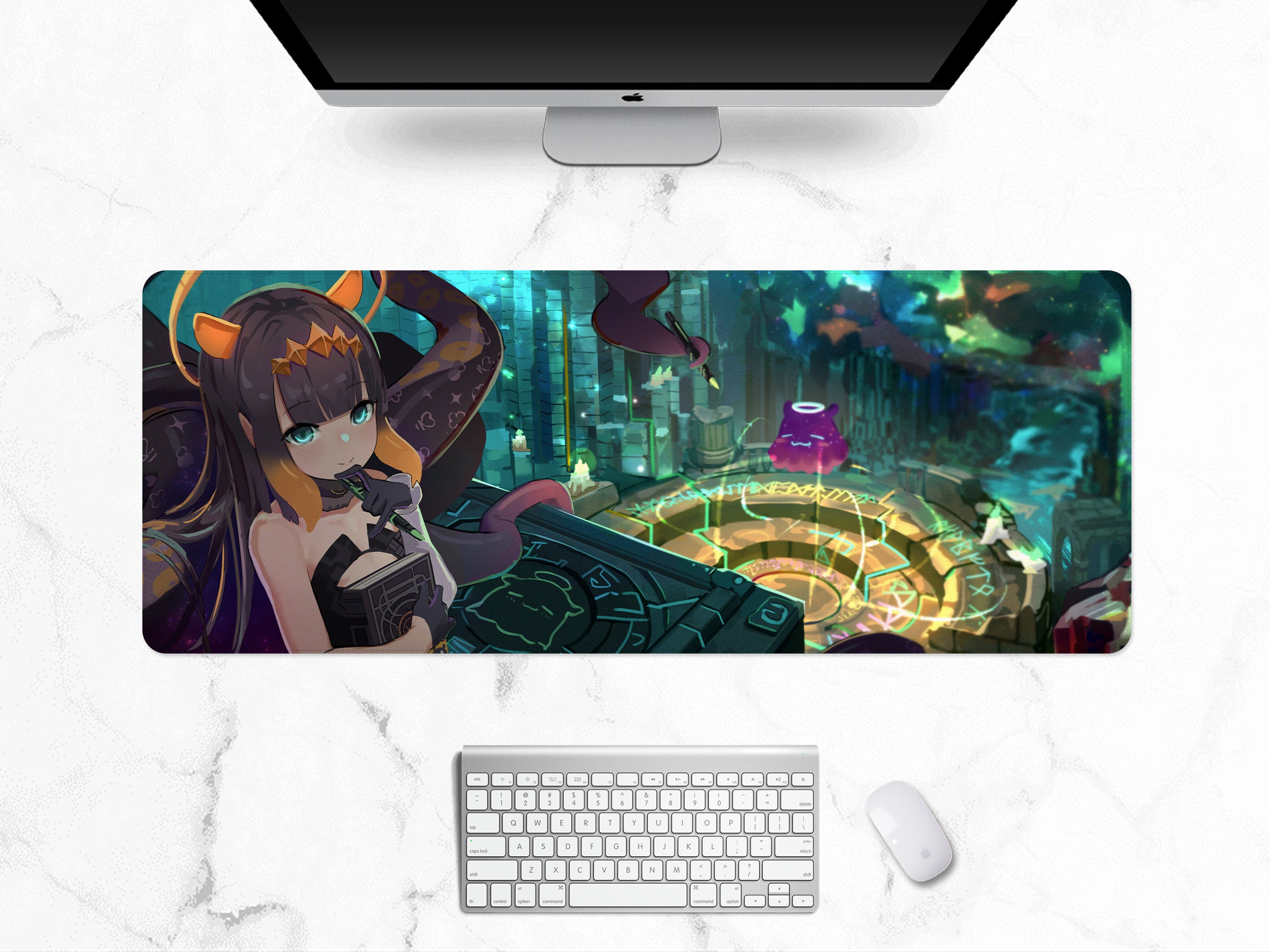 Ninomae Ina'nis Mousepad | Hololive Holomyth English Vtuber Tentacle ...