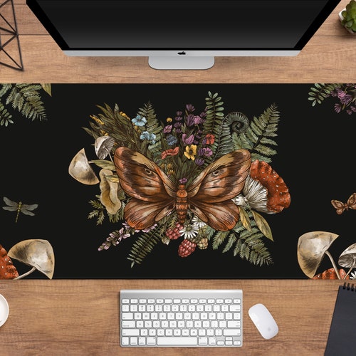 Cottagecore Desk Mat Forest Witchy Mousepad Xxl Magic | Etsy