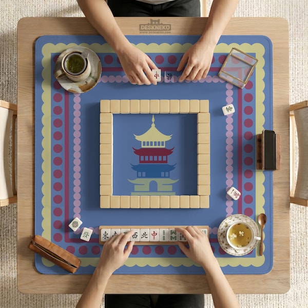 Pagoda Mahjong Mats - Etsy
