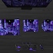 Retro Vaporwave Mousepad, Neon Tokyo Street Pixel Art, Purple Japanese ...