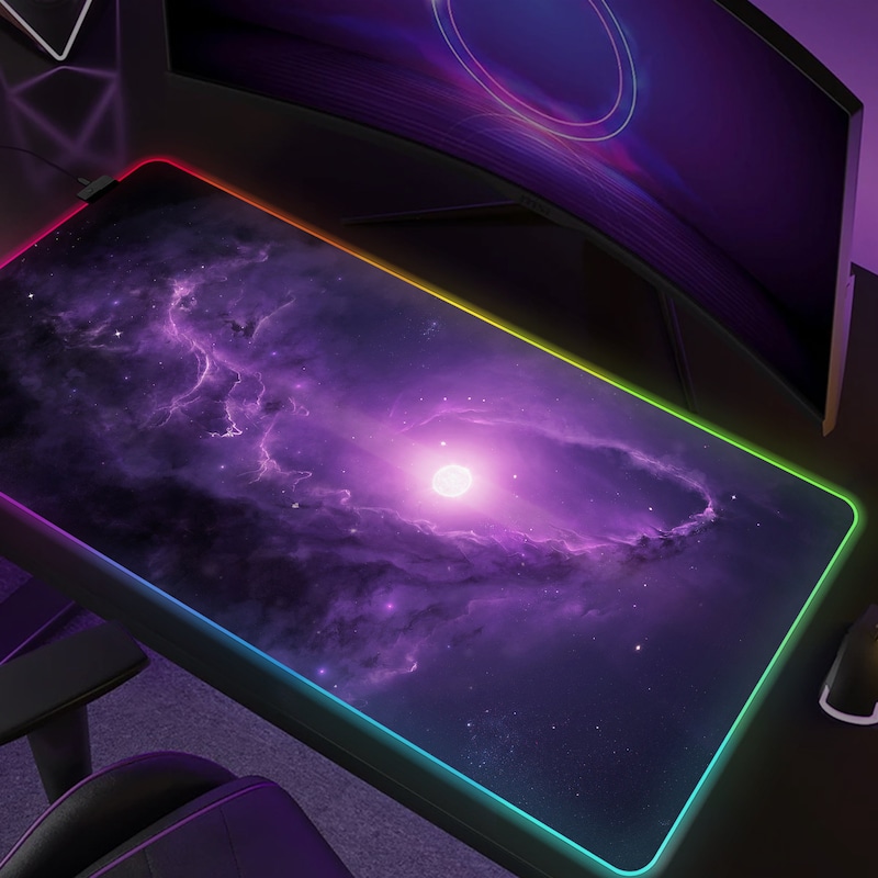 Galaxy Mousepad - Etsy