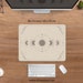 Beige Desk Mat Moon Phases, Light Brown Mousepad Boho, Plain Sage Green ...