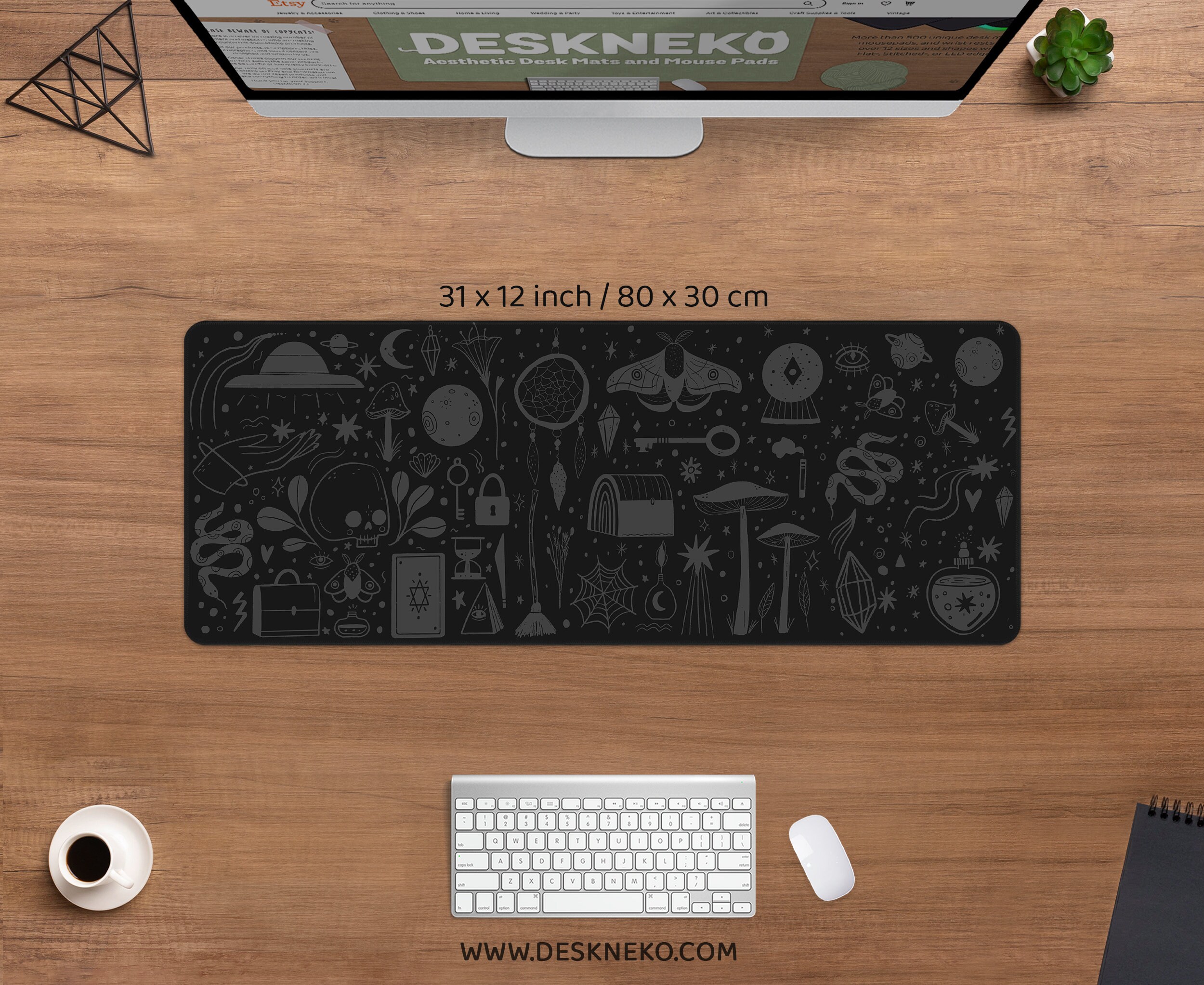 Spooky goth, Witchy gaming desk mat sold by Lethal Arlyn | SKU 40219674 ...