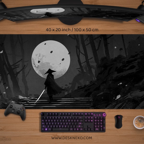 Xl Samurai Mouse Pad - Etsy