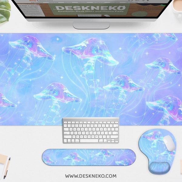 Purple Wave Mouse Pad - Etsy