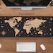 World Map Desk Mat XXL, Historical World Map Mousepad, Extra Large ...