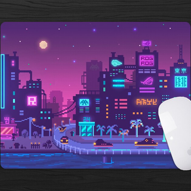 PC Gaming Desk Mat Xxl, Purple Mousepad, Extra Large Extended Long Wide ...