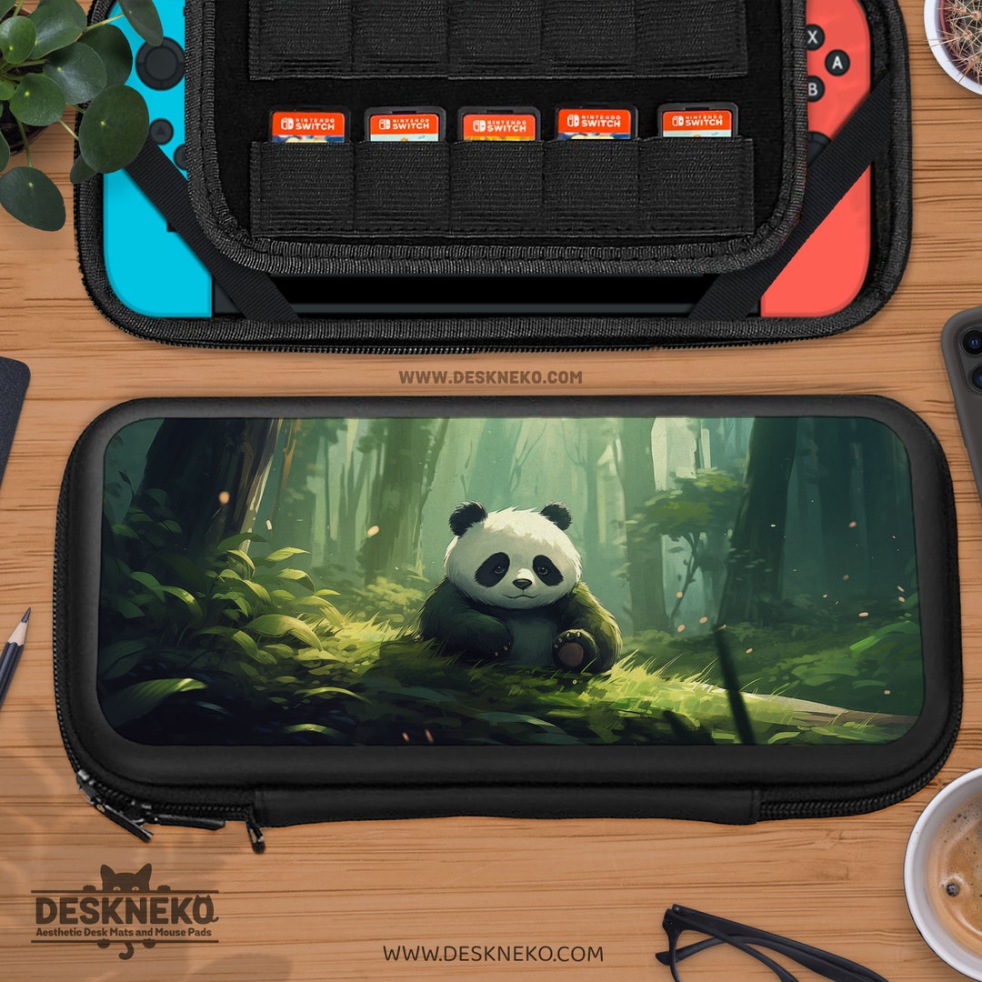 Case for Nintendo Switch, Cute Kawaii Panda Anime Lite/oled Carrying ...