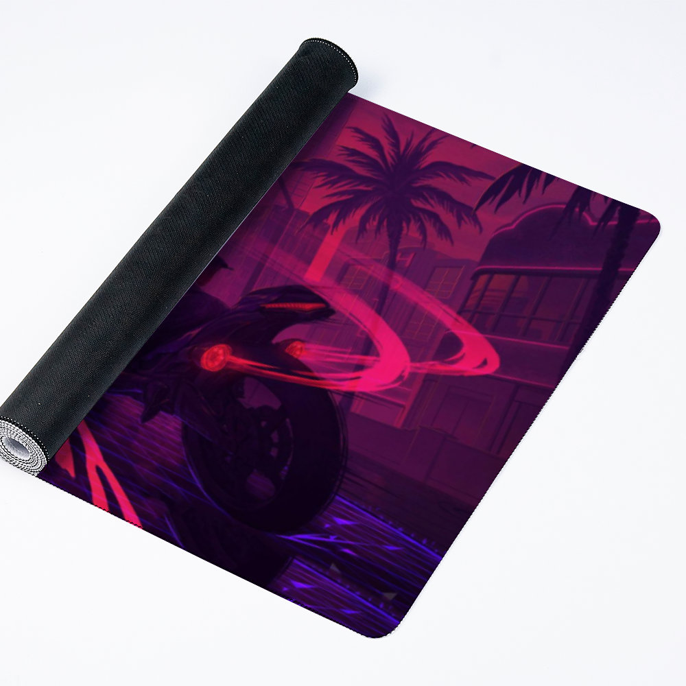 Vaporwave Mousepad XXL Gaming Desk Mat Synthwave Mouse Pad - Etsy