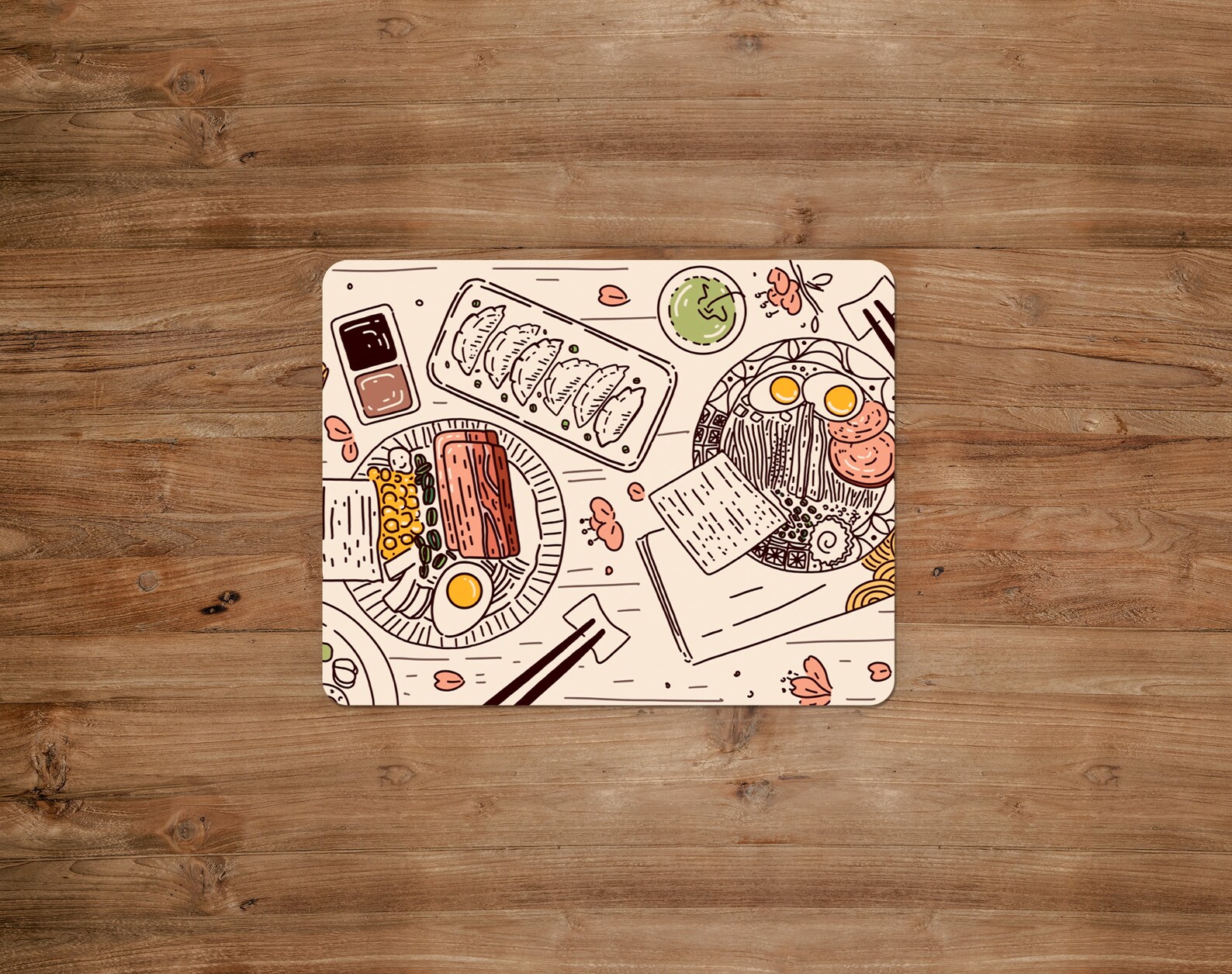 Japanese Food Desk Mat, Ramen Mousepad, Xl Extra Large Gaming Mouse Pad ...