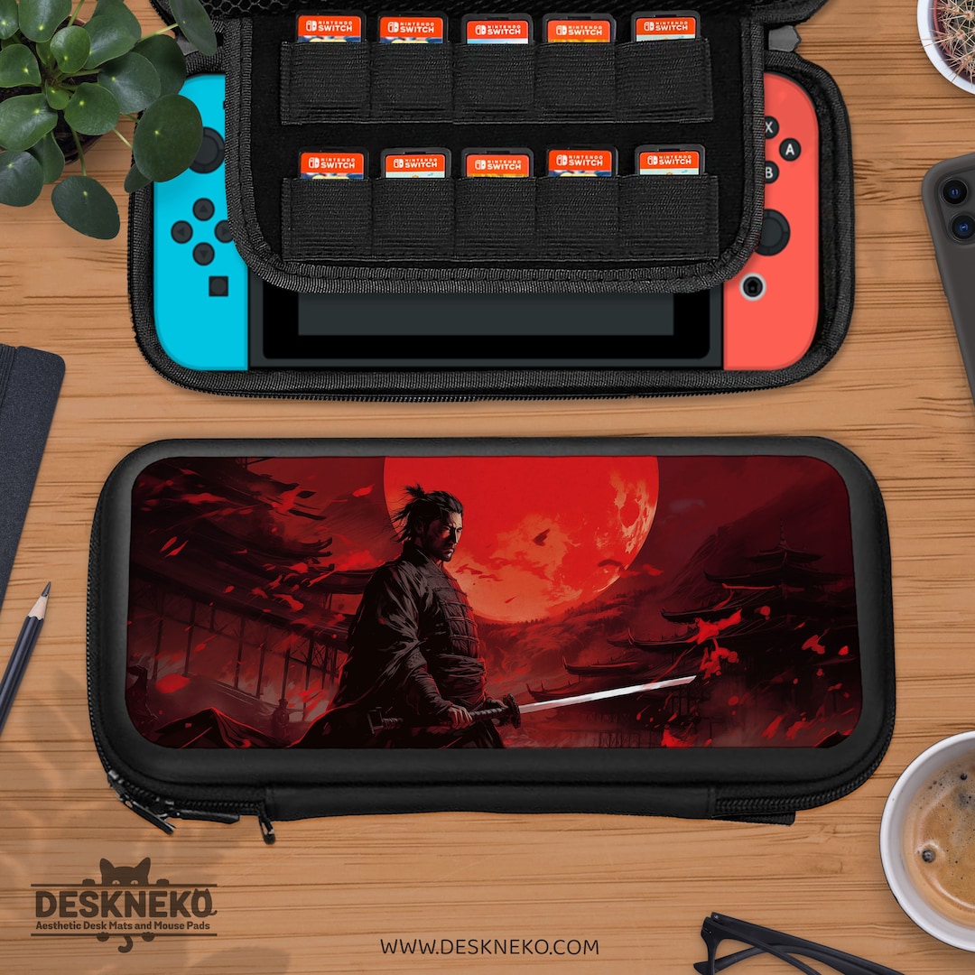 Samurai Case for Nintendo Switch, Game Card Cartridge Slot Holder, Hard ...