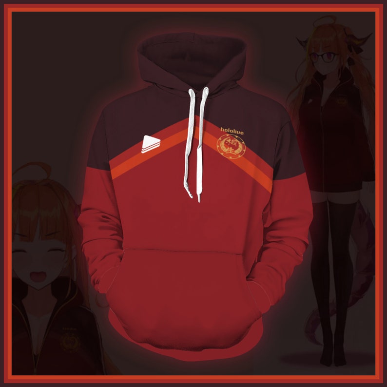 Kiryu Coco Hoodie Hololive University Kiryucoco Vtuber - Etsy