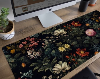 Kawaii Desk Mat, Cute Mousepad, Korean Matcha Tea Cafe, Mochi Green ...