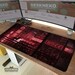 Red Gaming Desk Mat, Large Mouse Pad, Neon Rgb Mousepad Led, XXL ...