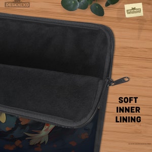 Koi Fish Laptop Bag, Japanese Art Computer Sleeve, Lofi Anime Aesthetic ...