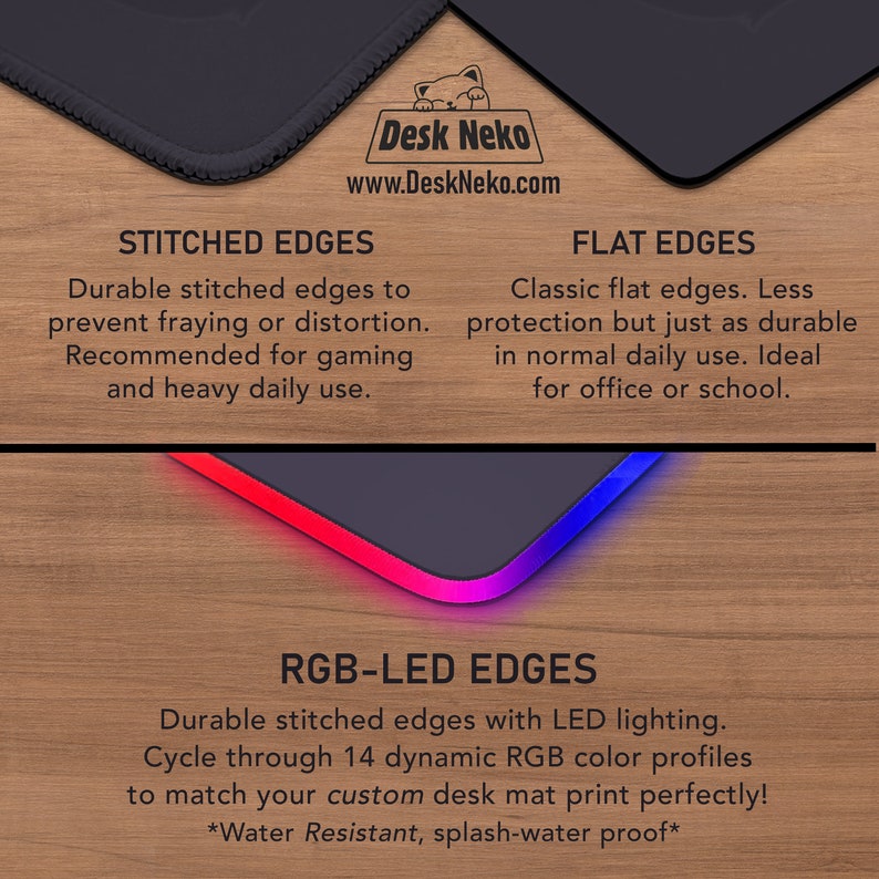 Cat Cafe Desk Mat Lo Fi Anime Mousepad Aesthetic Kawaii - Etsy