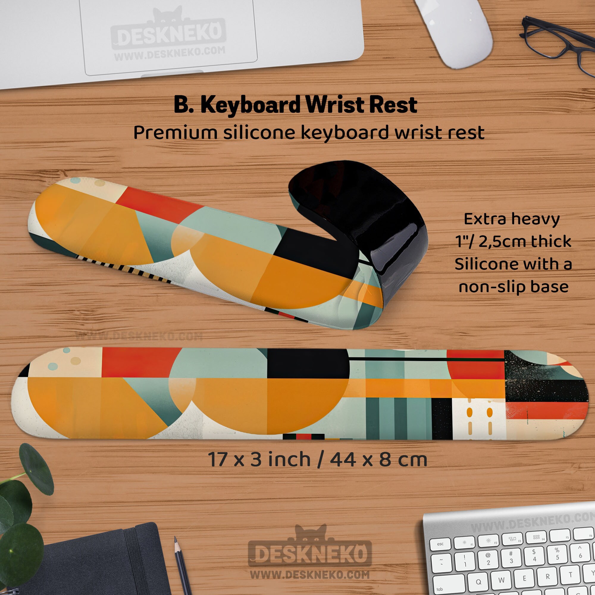 Abstract Desk Mat: Art Deco Mouse Pad Xl, Extended Deskmat, De Stijl ...