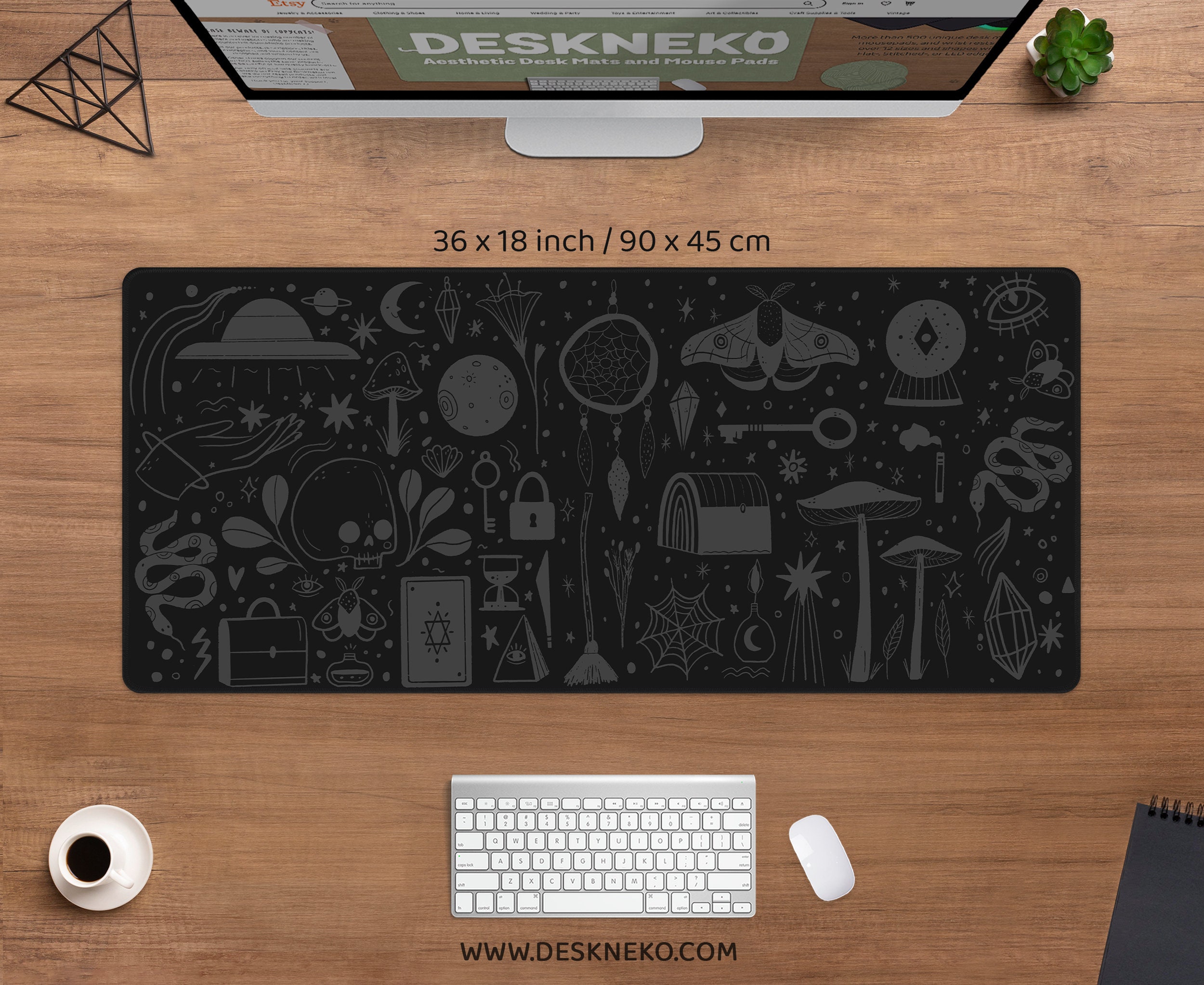 Spooky goth, Witchy gaming desk mat sold by Lethal Arlyn | SKU 40219674 ...