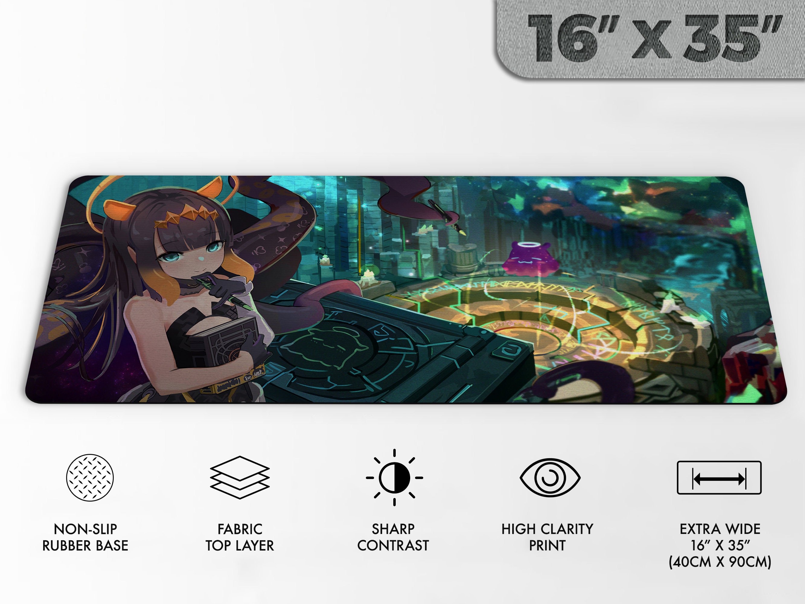 Ninomae Ina'nis Mousepad | Hololive Holomyth English Vtuber Tentacle ...