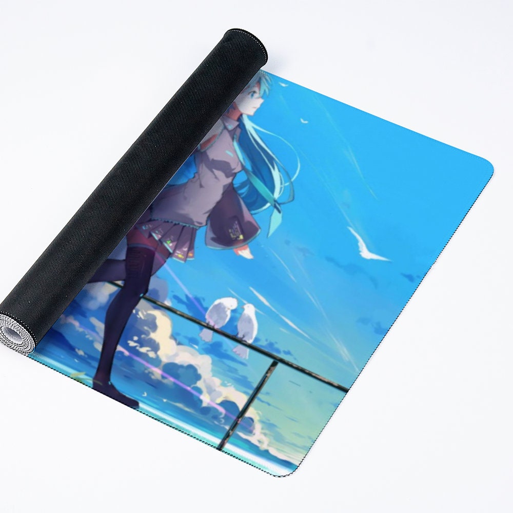 Hatsune Miku Mousepad | XL Rectangular Gaming Mousemat | Extra Large ...