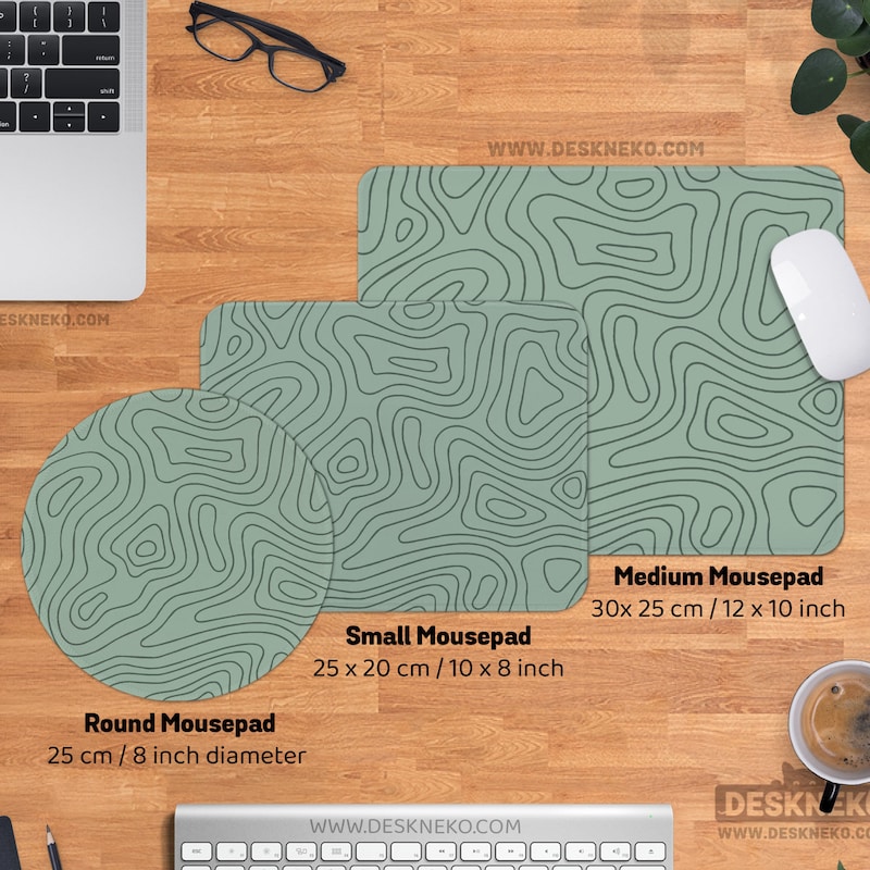 Topographic Mouse Pad - Etsy