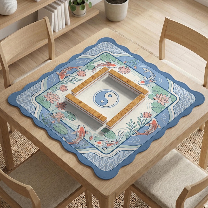 White Lotus Mahjong Tiles - Etsy