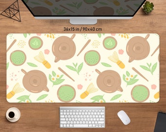 Matcha Tea Mousepad - Etsy