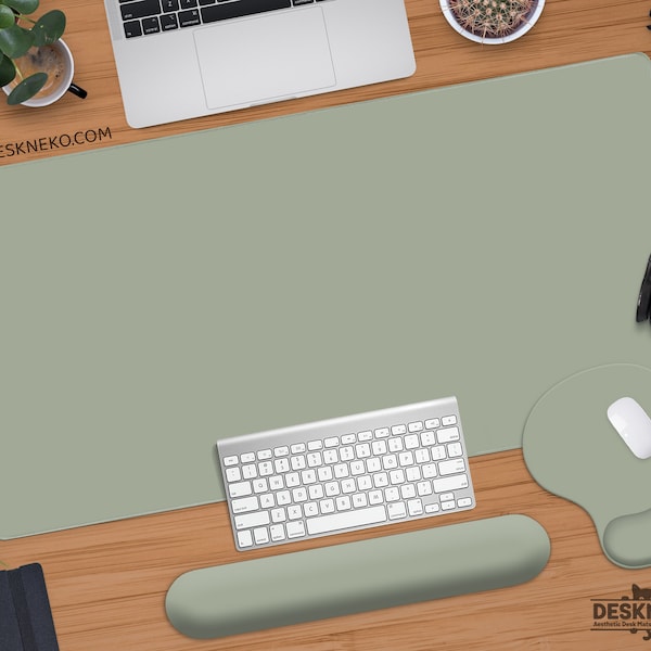 Sage Green Xl Deskmat - Etsy