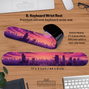 Lofi Anime Desk Mat: Vaporwave Mouse Pad Xl, Retro 90s Gaming Deskmat ...