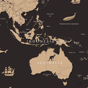 World Map Desk Mat XXL, Historical World Map Mousepad, Extra Large ...