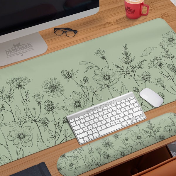 Sage Green Xl Deskmat - Etsy