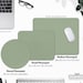 Sage Green Desk Mat: Large Mouse Pad, Plain Mouse Pad, Extended Deskmat ...