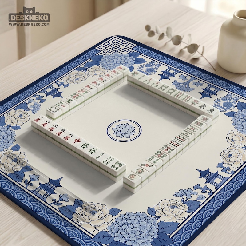 White Lotus Mahjong Tiles - Etsy