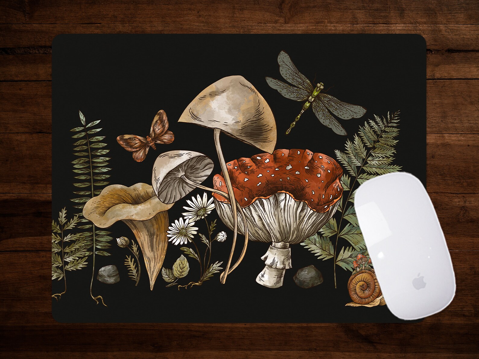 Cottagecore Desk Mat Forest Witchy Mousepad Xxl Magic - Etsy