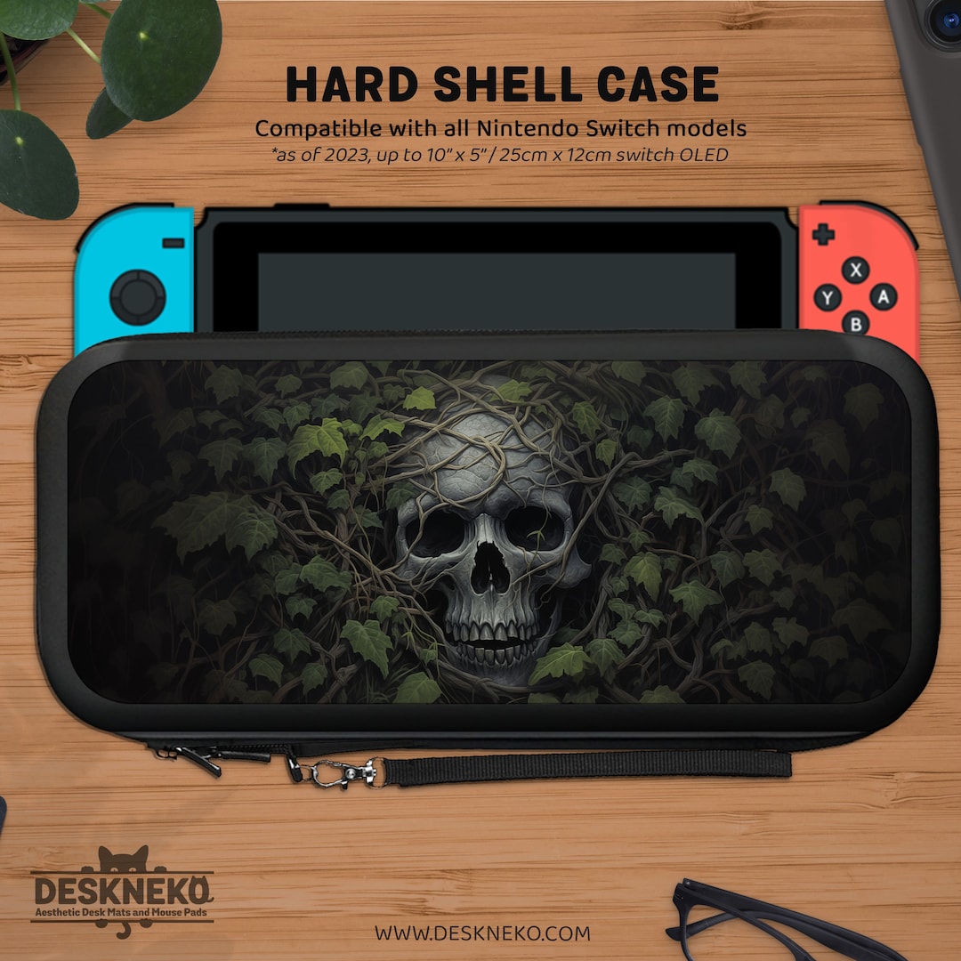 Spooky Skull Case for Nintendo Switch, Game Card Slot Cartridge Holder ...