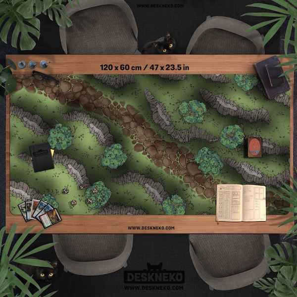 Neoprene Game Maps - Etsy