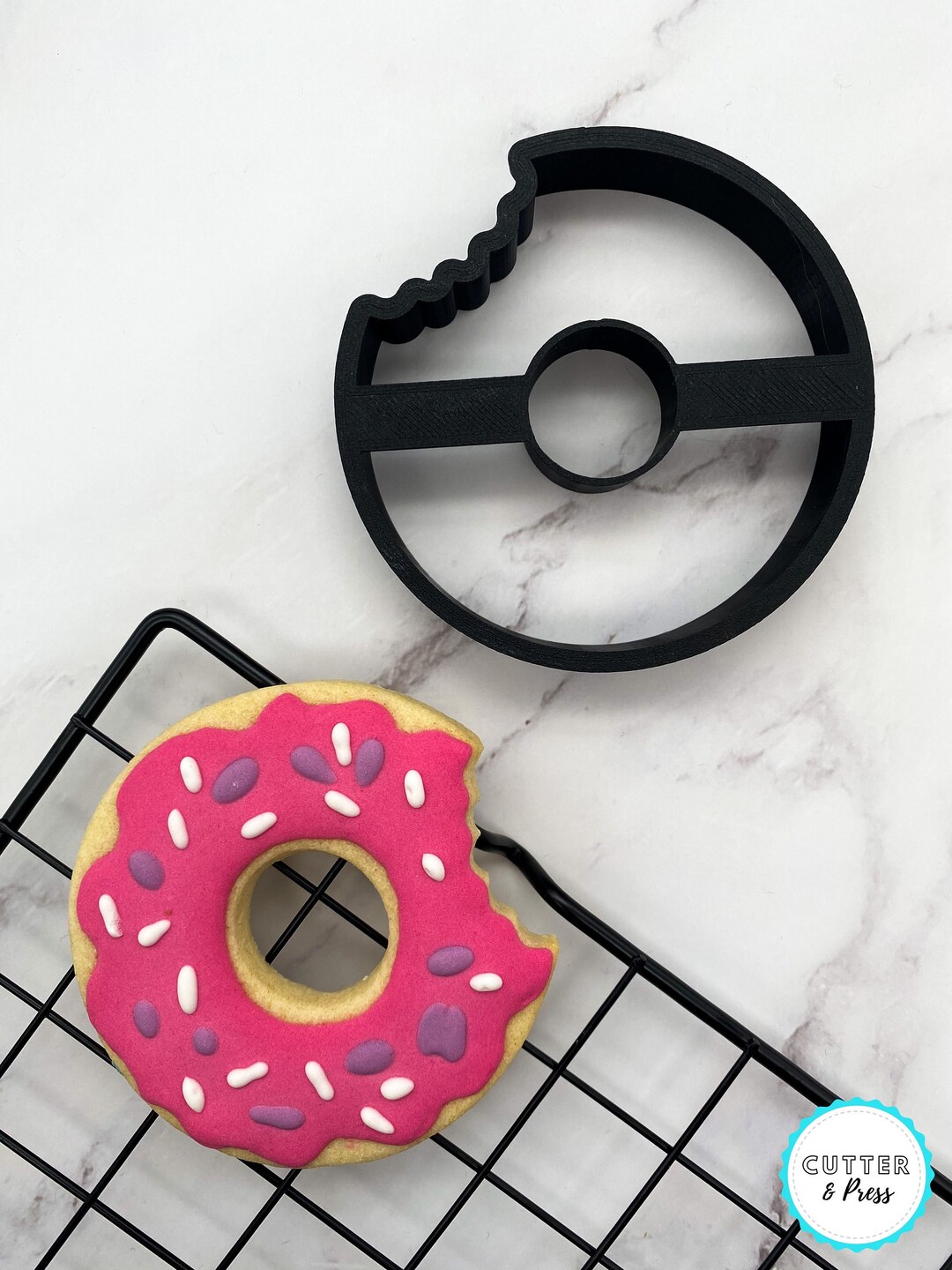 Doughnut Cookie Cutter | 3D Printed Food Safe Biscuit Cutter | Baker ...
