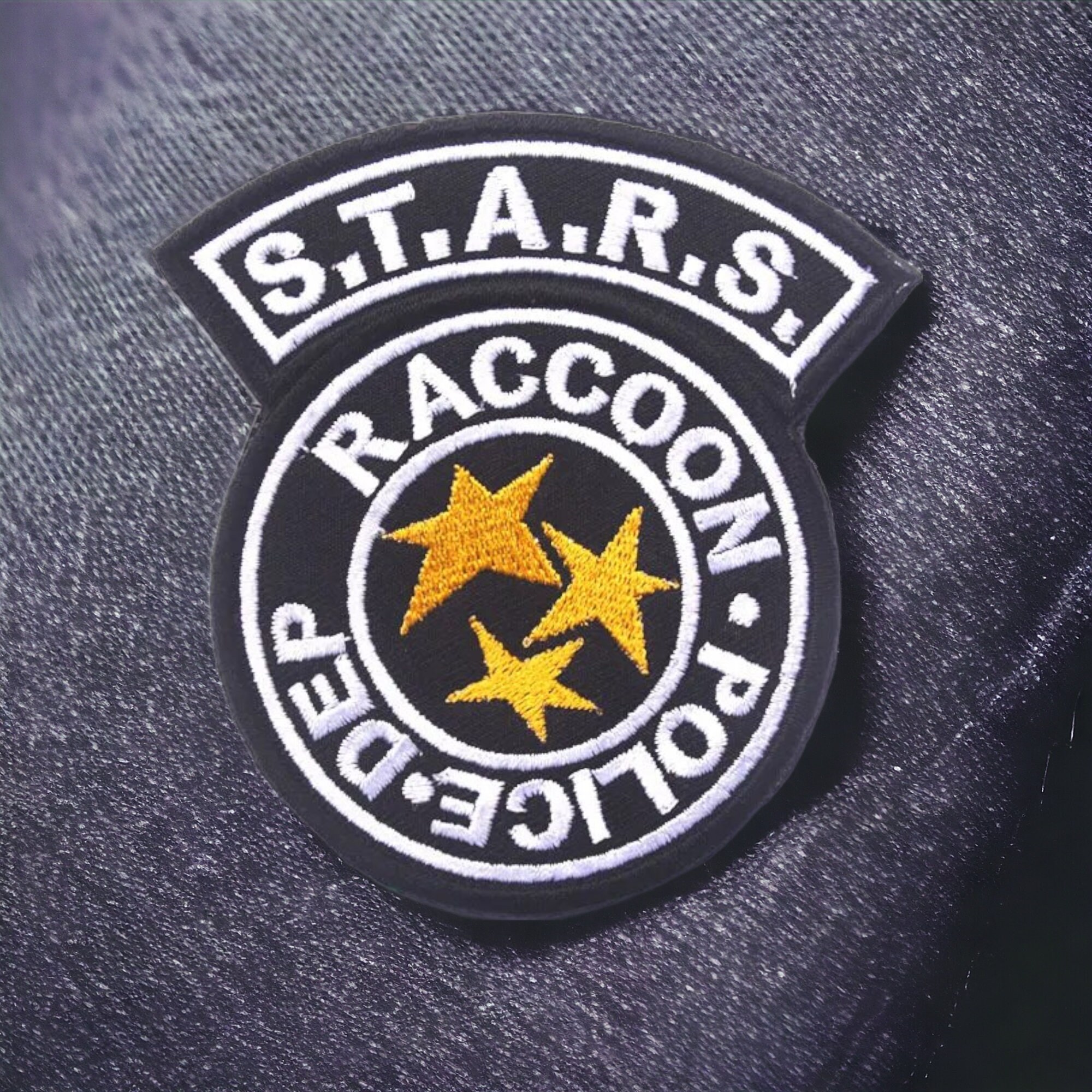 Raccoon City S.T.A.R.S Police Badge Raccoon City Embroidered Patch ...