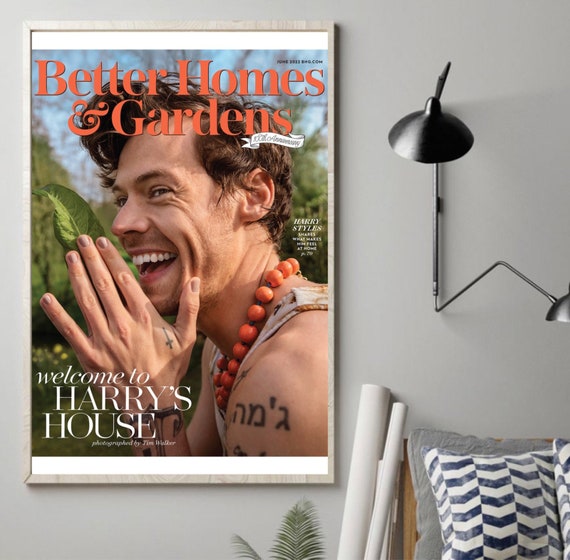 Harry Styles Magazine / Poster - Etsy
